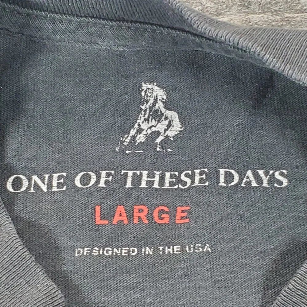 One of These Days | Shirts | Zach Bryan Shirt Mens Large Black Quittin ...